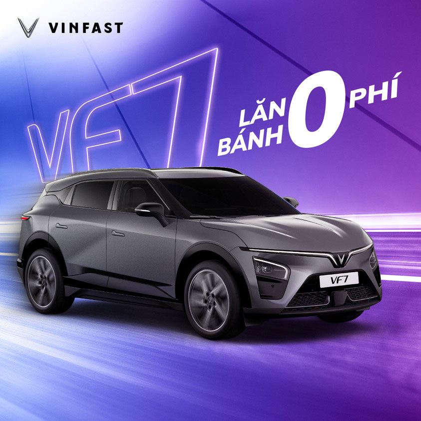 Giá ƯU Đãi Mới Nhât Của ViNFast VF7 -chính sách tốt nhất